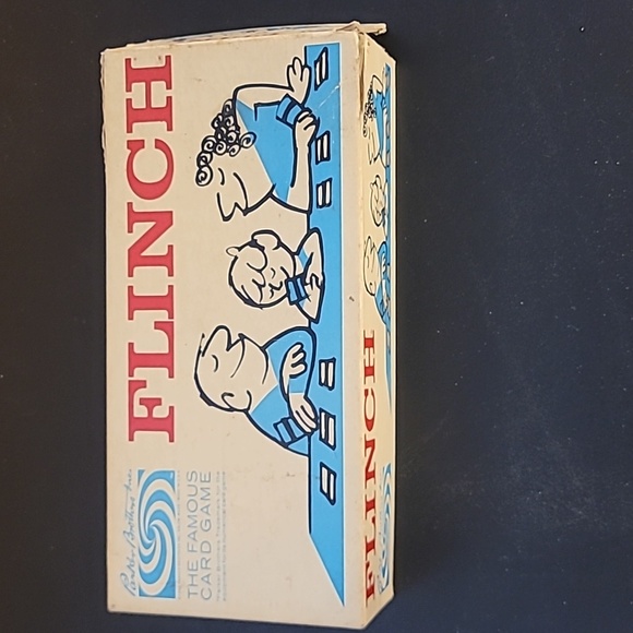 Parker Brothers | Games | Vintage Flinch Card Game | Poshmark
